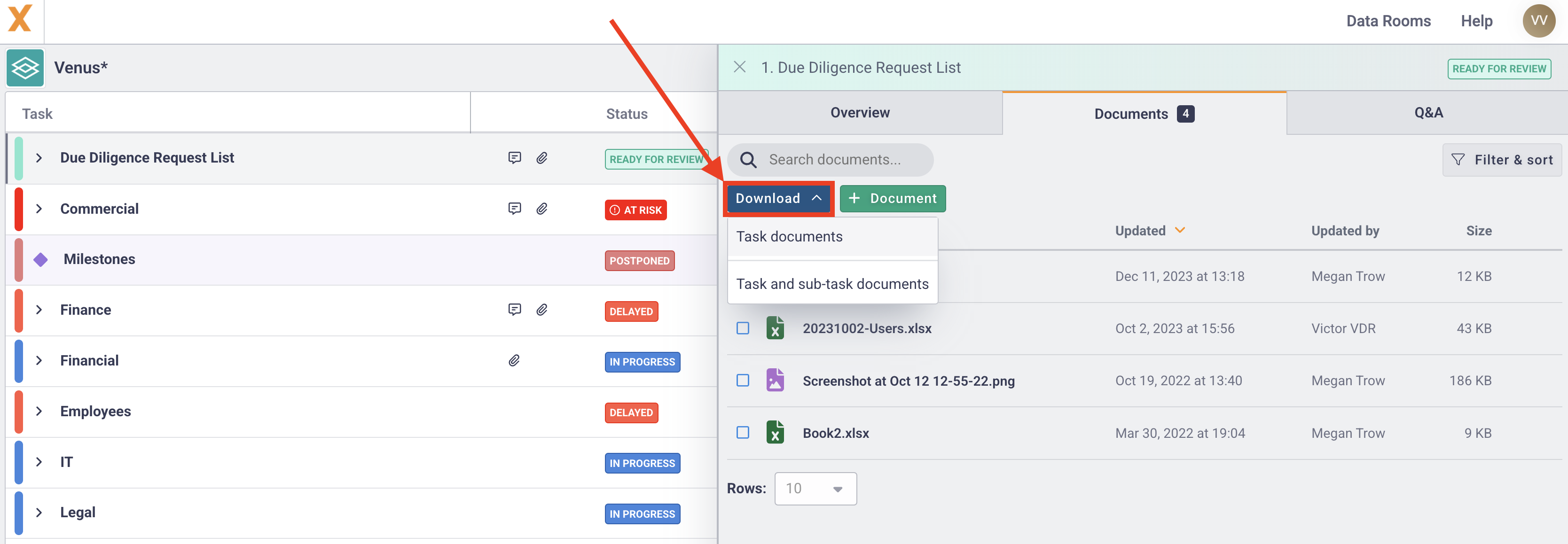 Download Documents (VDR Guests)